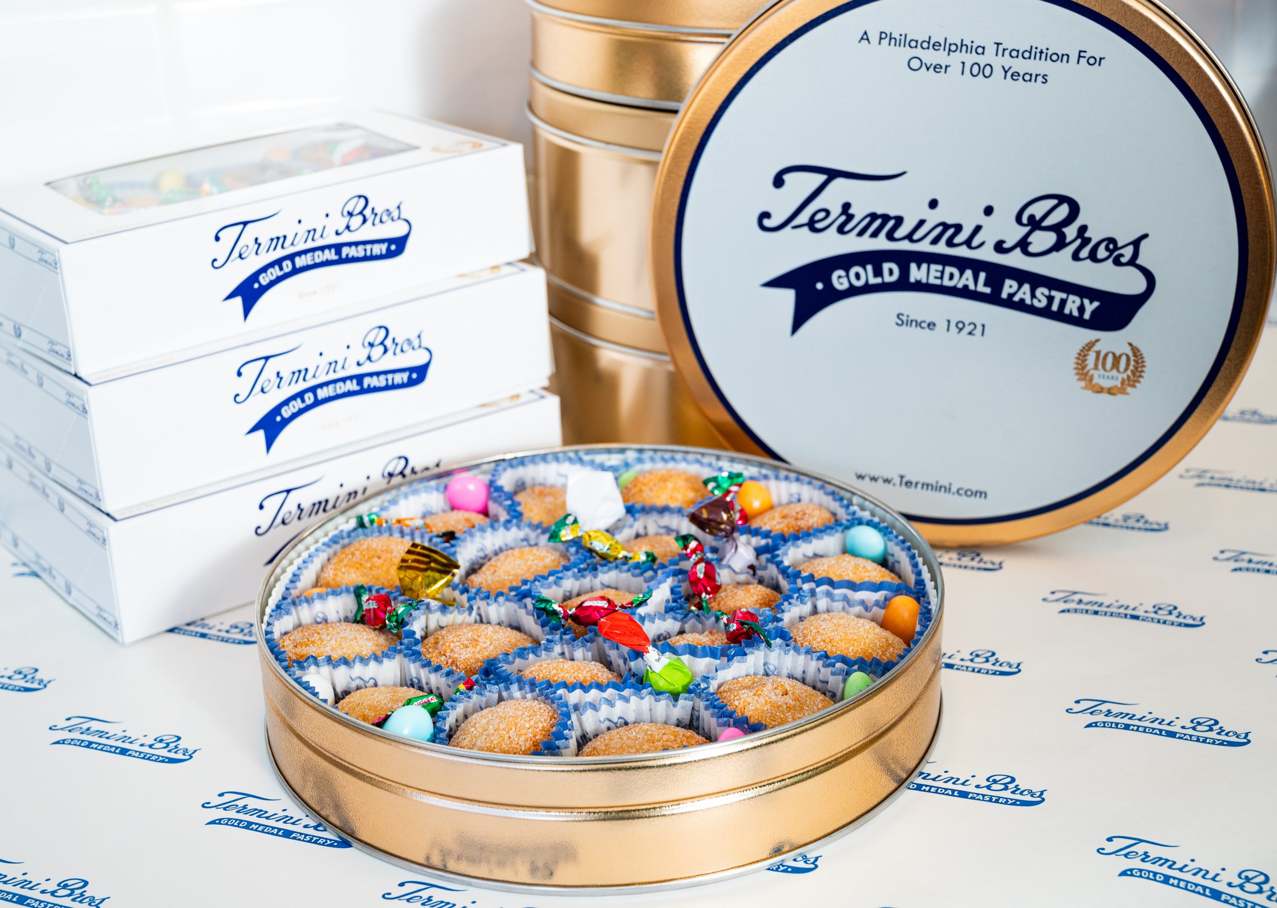 Amaretti Cookie Tin - Termini