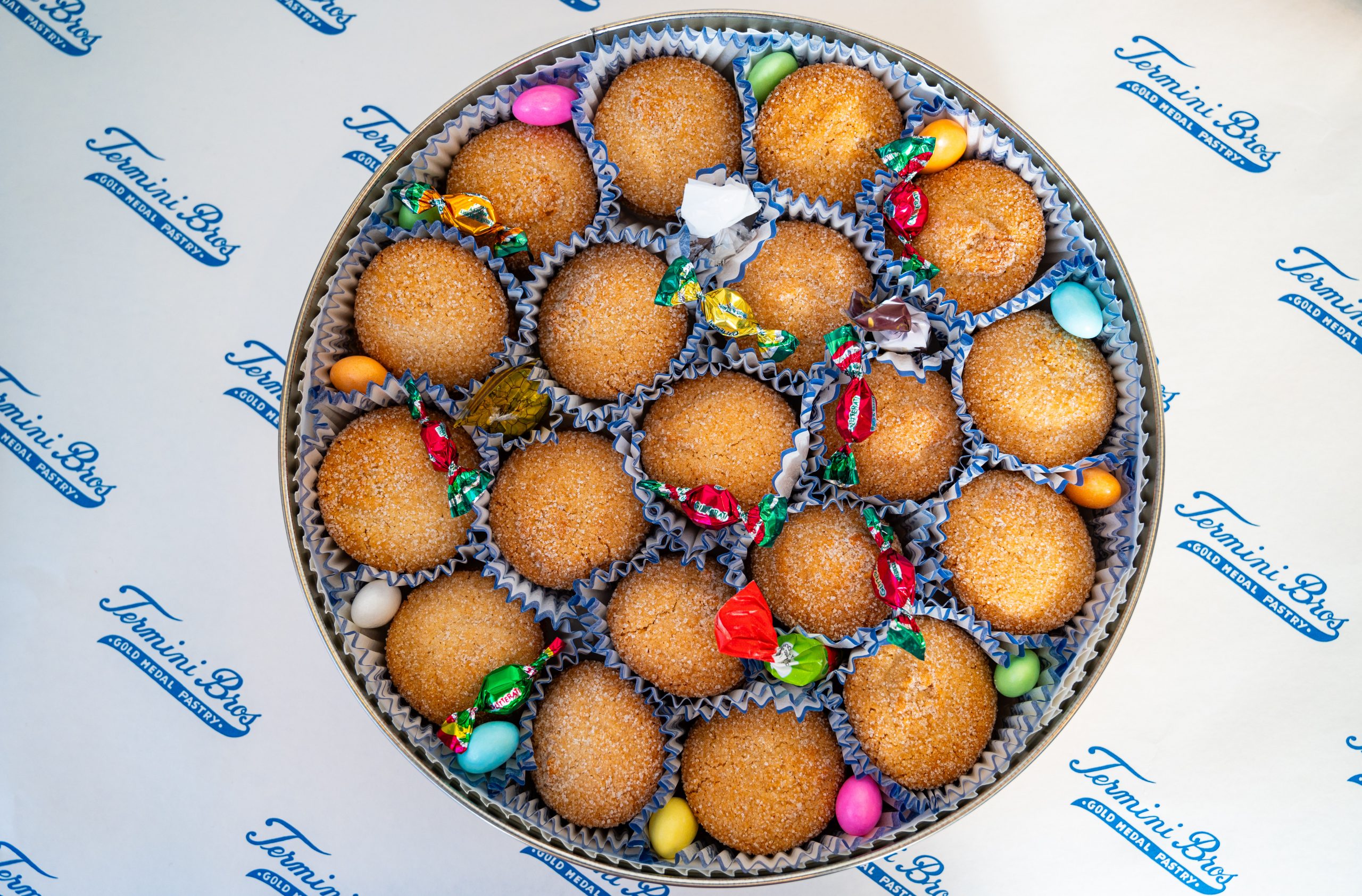 Amaretti Cookie Tin - Termini